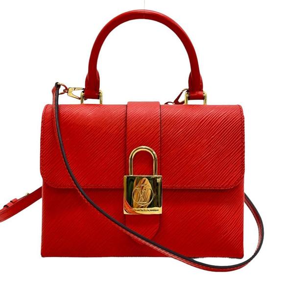 Louis Vuitton | Bags | Louis Vuitton Locky Bb Epi Shoulder Bag Red ...